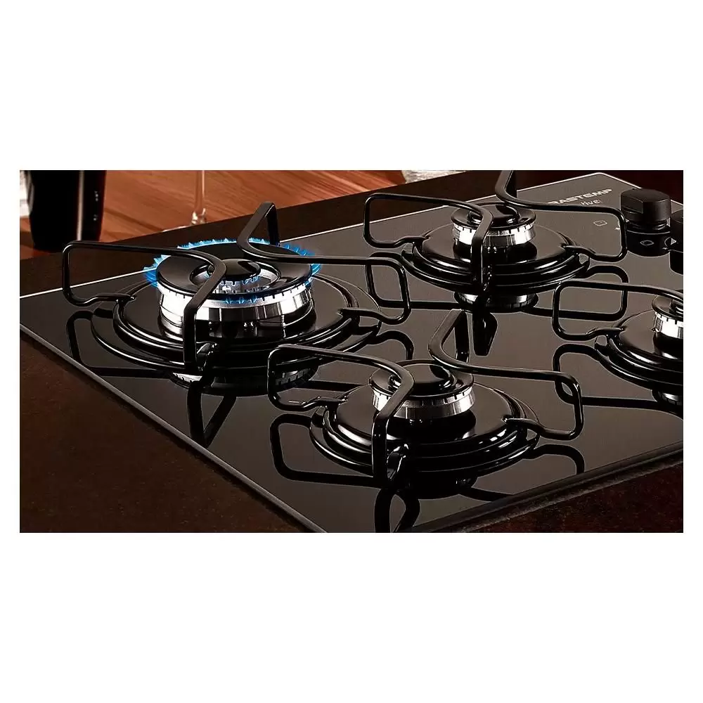 Cooktop Brastemp BDD62AEUNA Ative Gás 4 Boc| Casas da Água - Casas da Água