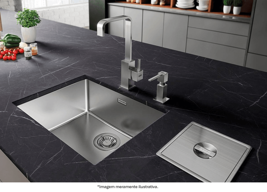 Cuba Franke Linea FEX 110-40 16657 Cozinha Aço | Casas da Água - Casas ...