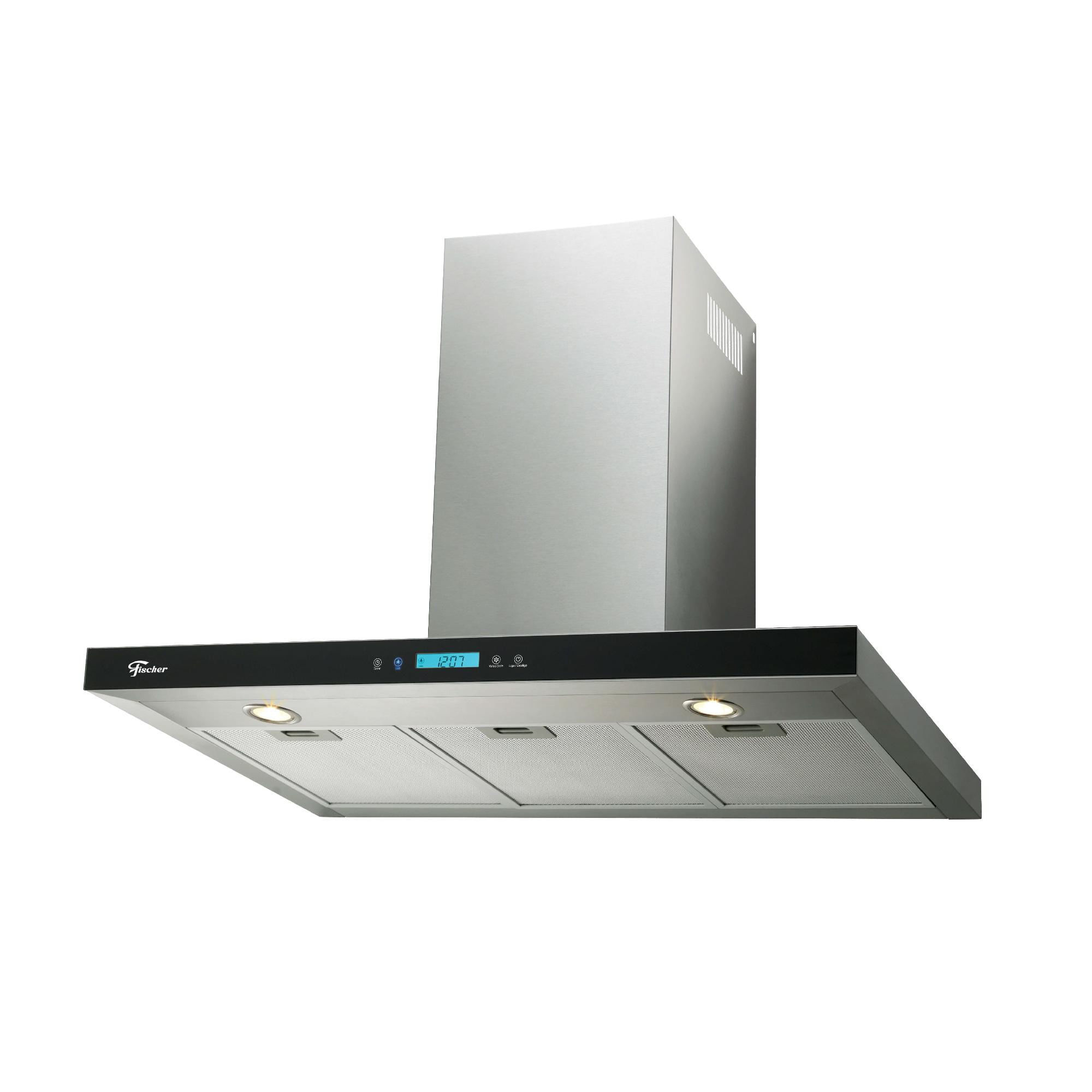 Coifa Fischer 19902-22550 Infinity Parede Inox/Pr| Casas da Água ...